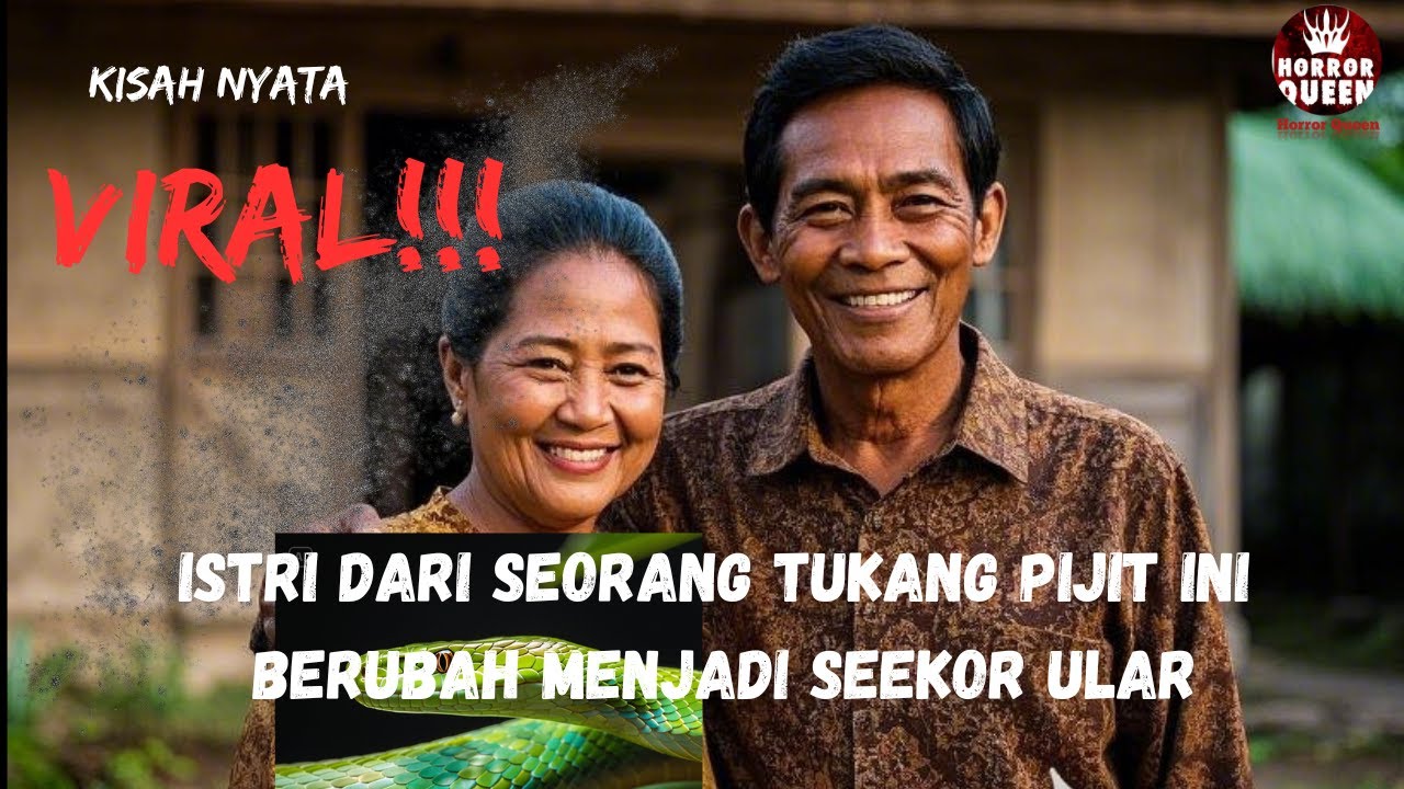 Viral di Jawa Barat!!! Istri dari seorang tukang pijit ini berubah menjadi ular raksasa - YouTube