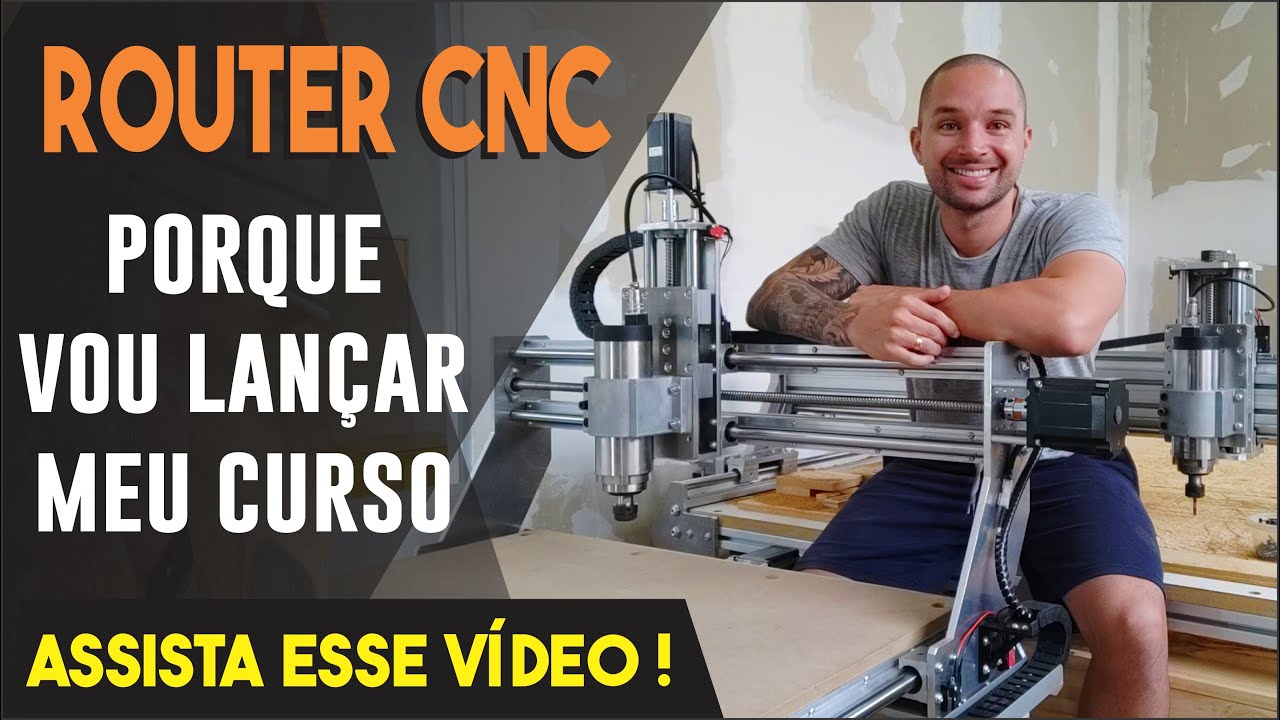Porque eu DECIDI Criar MEU Próprio CURSO de Router CNC - YouTube