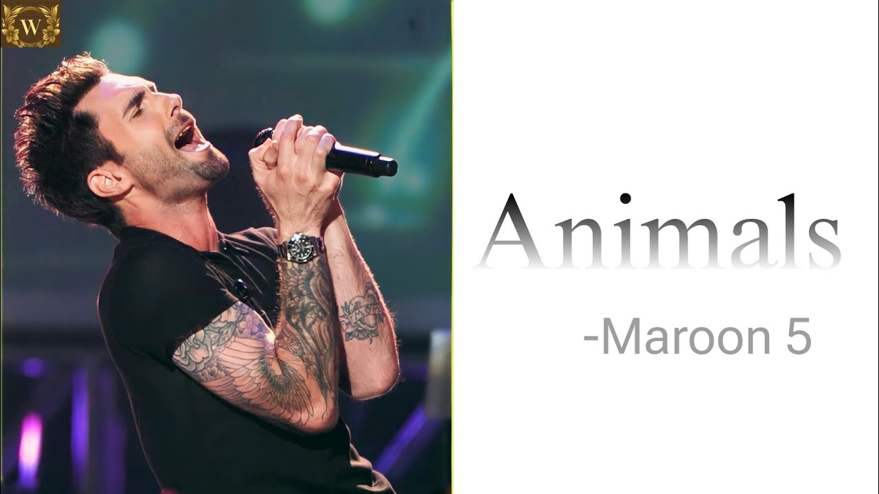 Animals - Maroon 5 (sensational part lyrics) - YouTube