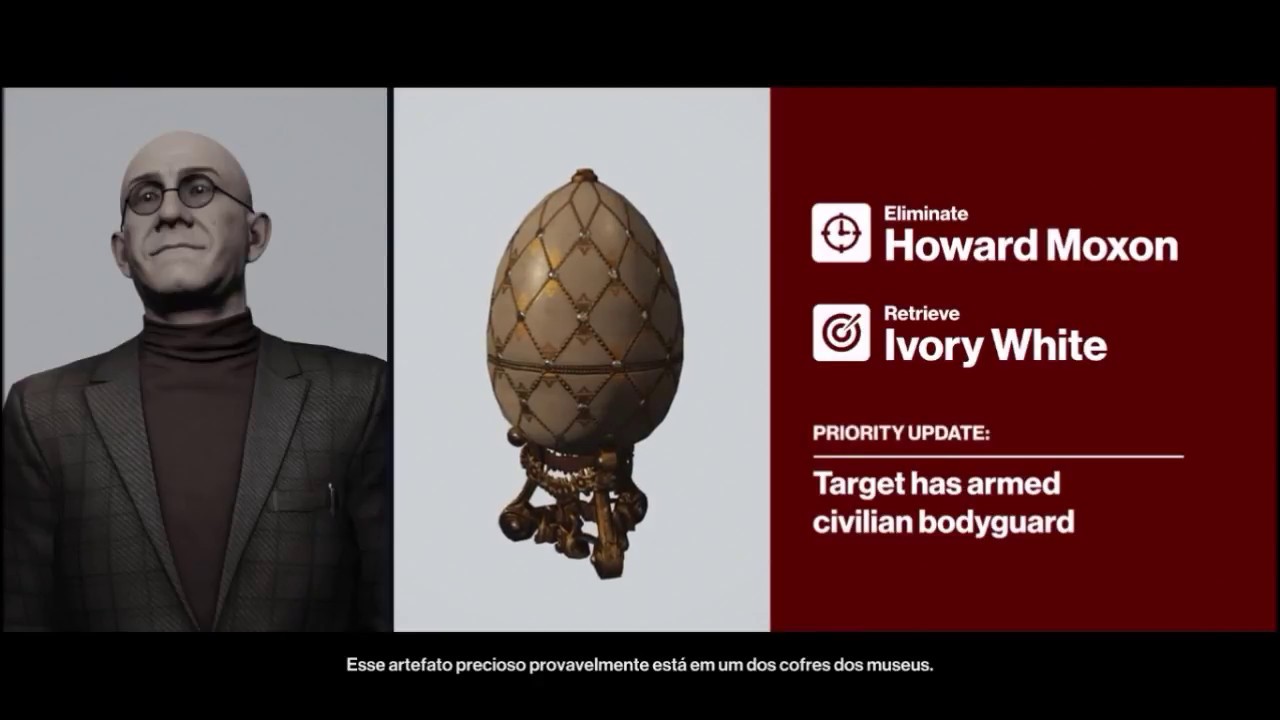 Hitman Alvo Elusivo Howard Moxon - YouTube