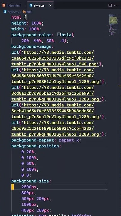CSS Background Image Parallax | WebDesign | ThinhPham #shorts - YouTube
