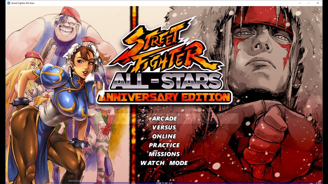 Street Fighter All-Stars: Ikemen GO [Anniversary Edition] | MUGEN Games ...