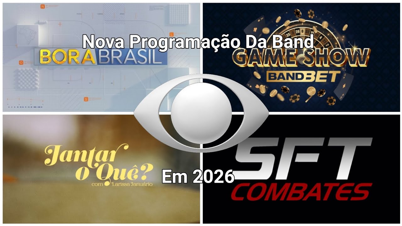 Nova Programação Da Band Em 2026 (SIMULAÇÃO) - YouTube