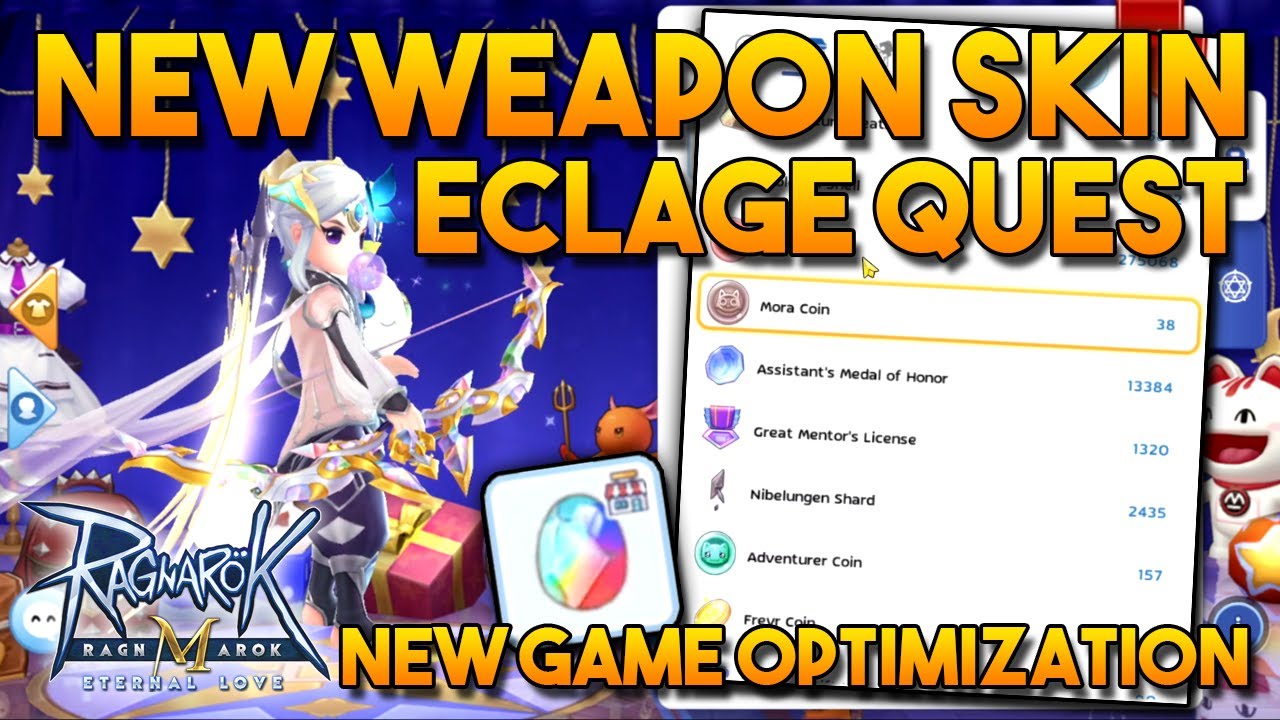 NEW WEAPON SKIN (ECLAGE QUEST REWARD) JUNE 2021 UPDATE - RAGNAROK ...