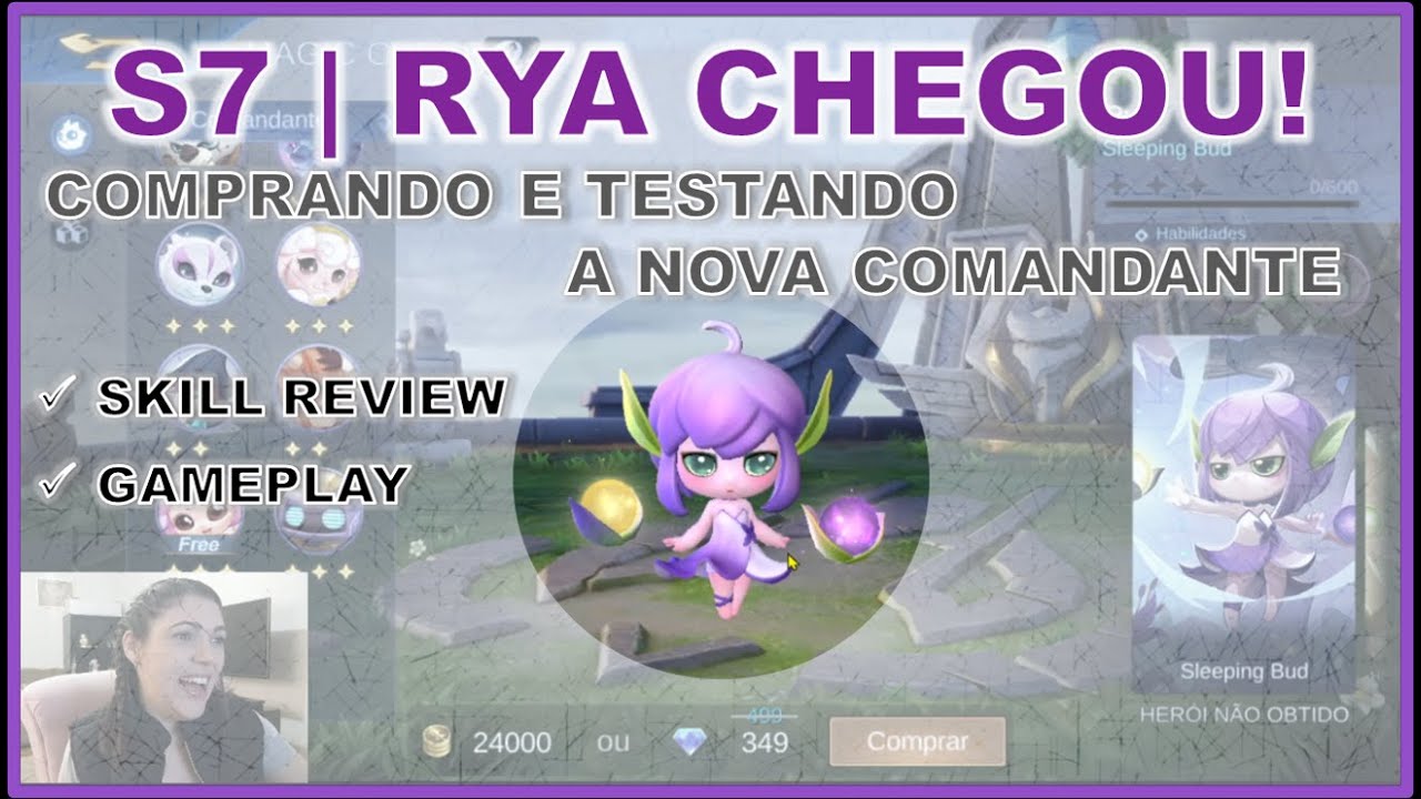 Rya - Conheça a nova Pequena Comandante! | MLBB Magic Chess | Gameplay ...