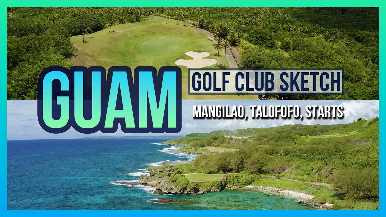 괌 골프장 드론 스케치 [GUAM Golf Club Sketch] 4K ㅣ 광샤필름 - YouTube