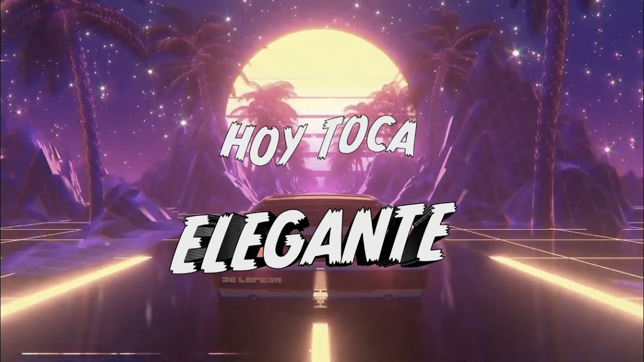 JAZ RAPPER - ELEGANTE ( Visualizer By @andylpz_ ) - YouTube