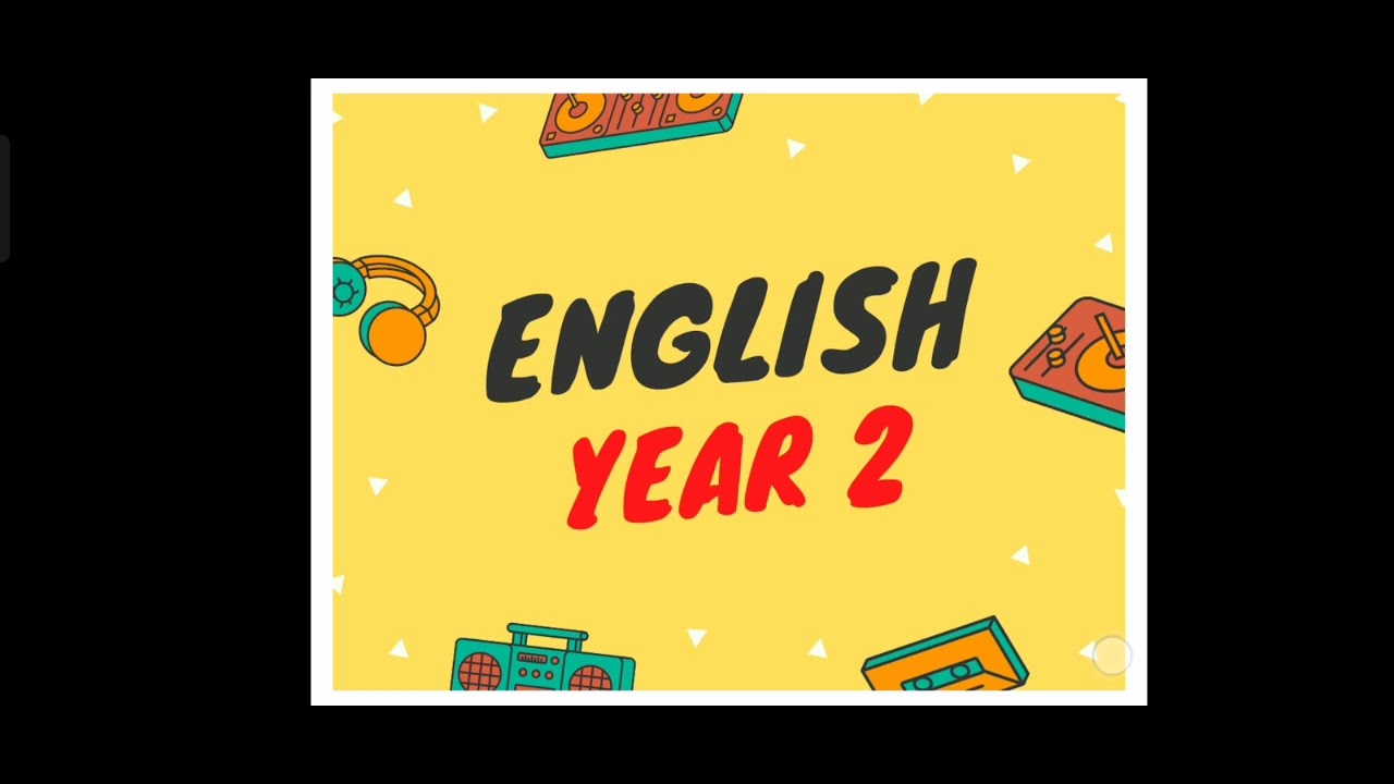 English Year 2 - reading practice & vocabulary revision. - YouTube