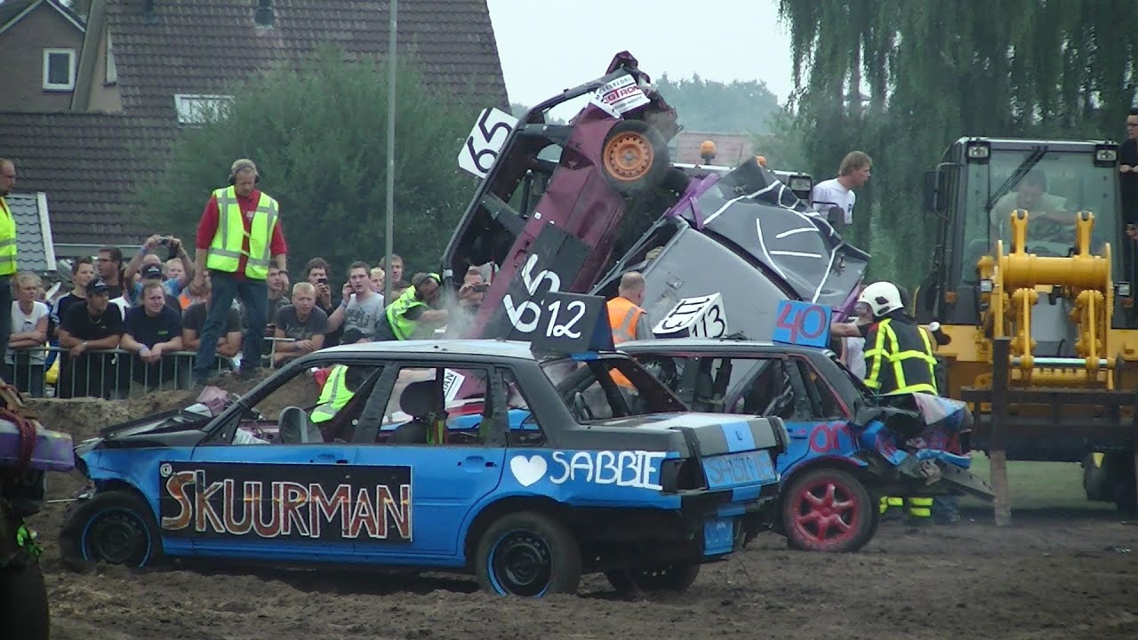 Autorodeo Nieuwleusen 7-9-2013 Compilatie - YouTube