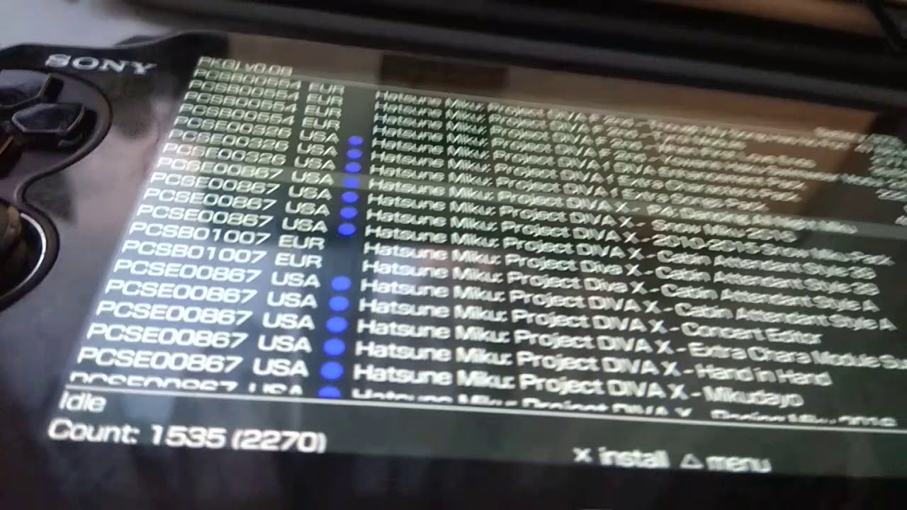 PKGJ для PS VITA - YouTube