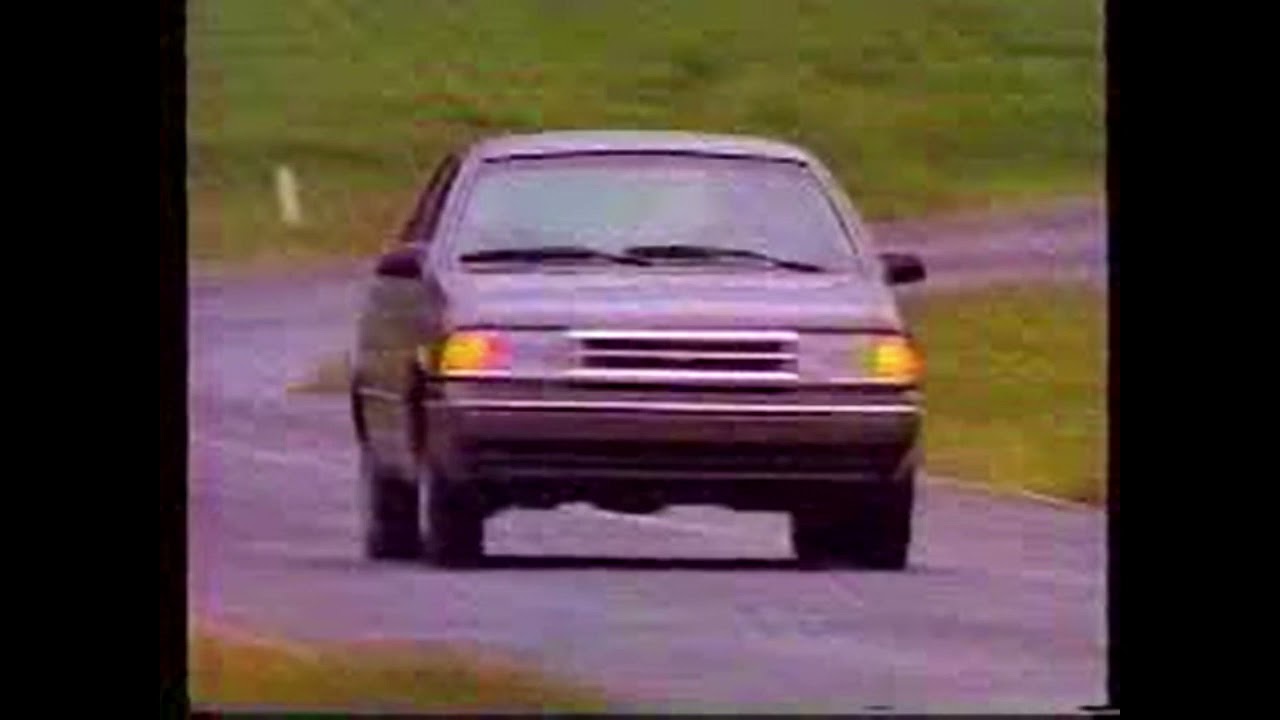 1990 Comercial Ford Topaz (México) - YouTube