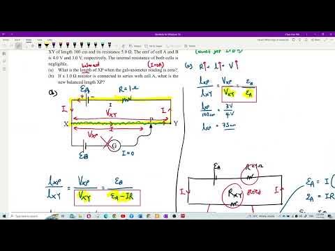 Matriculation Physics: Potentiometer - Problem Solving (Part 2) - YouTube