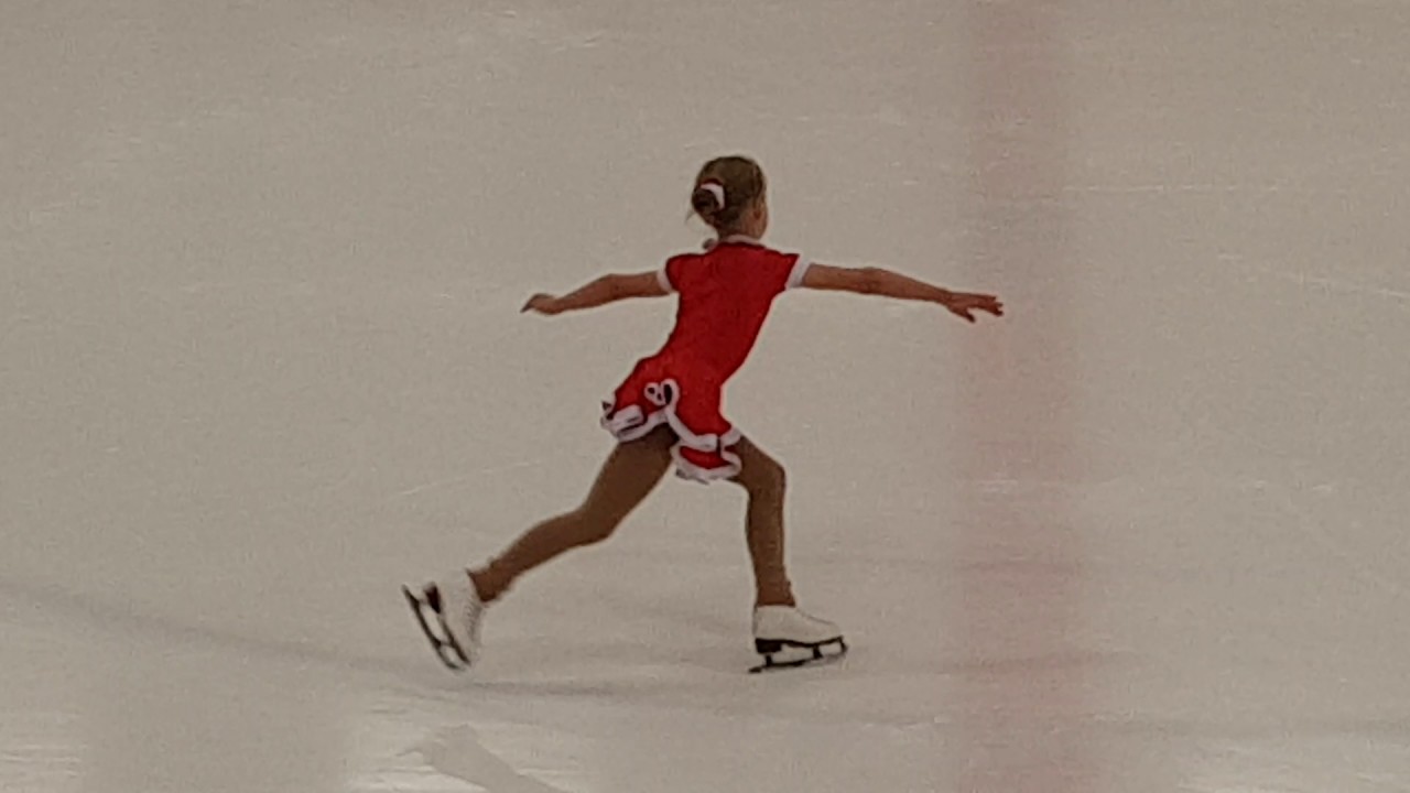 Figure skate Tomorrow from Annie The Musical - YouTube