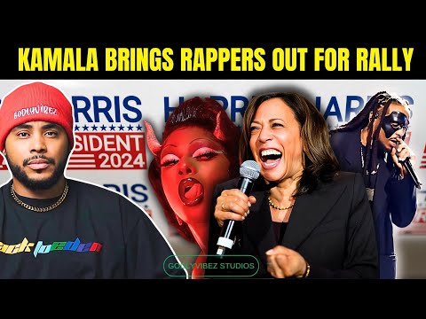Quavo & Meg the stallion twerking on stage for Kamala! (What’s Happening)