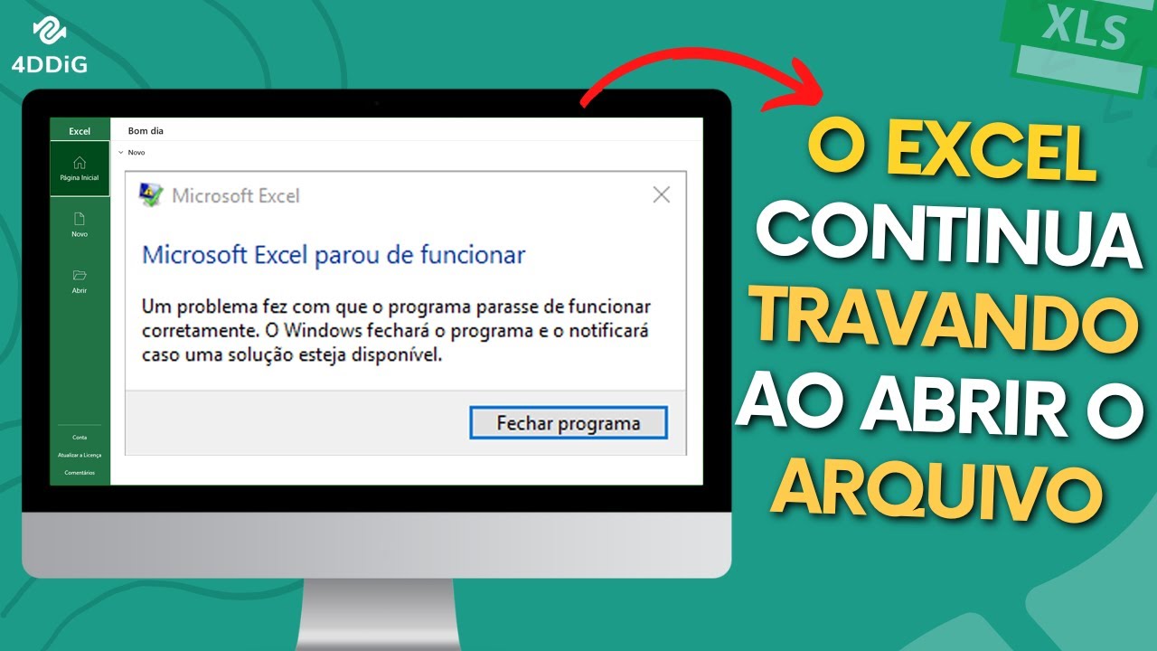 Excel Continua TRAVANDO ao Abrir o Arquivo! Como Resolver - YouTube
