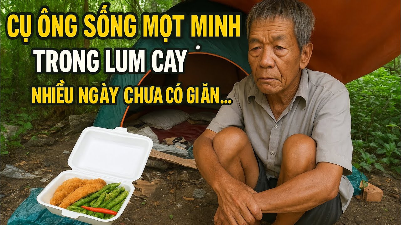 Cụ Ông Sống Một Mình Trong Lùm Cây – Nhiều Ngày Chưa Có Gì Ăn” - YouTube