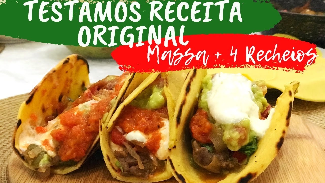 APRENDA como fazer tacos mexicanos CROCANTES "FÓRMULA FÁCIL" - YouTube