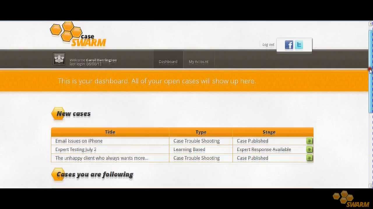 Case Swarm Demonstration Videos - Getting Started with a Case - YouTube