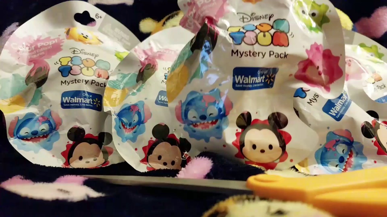 Tsum Tsum COLOR POP! Mystery Pack OPENING! - YouTube