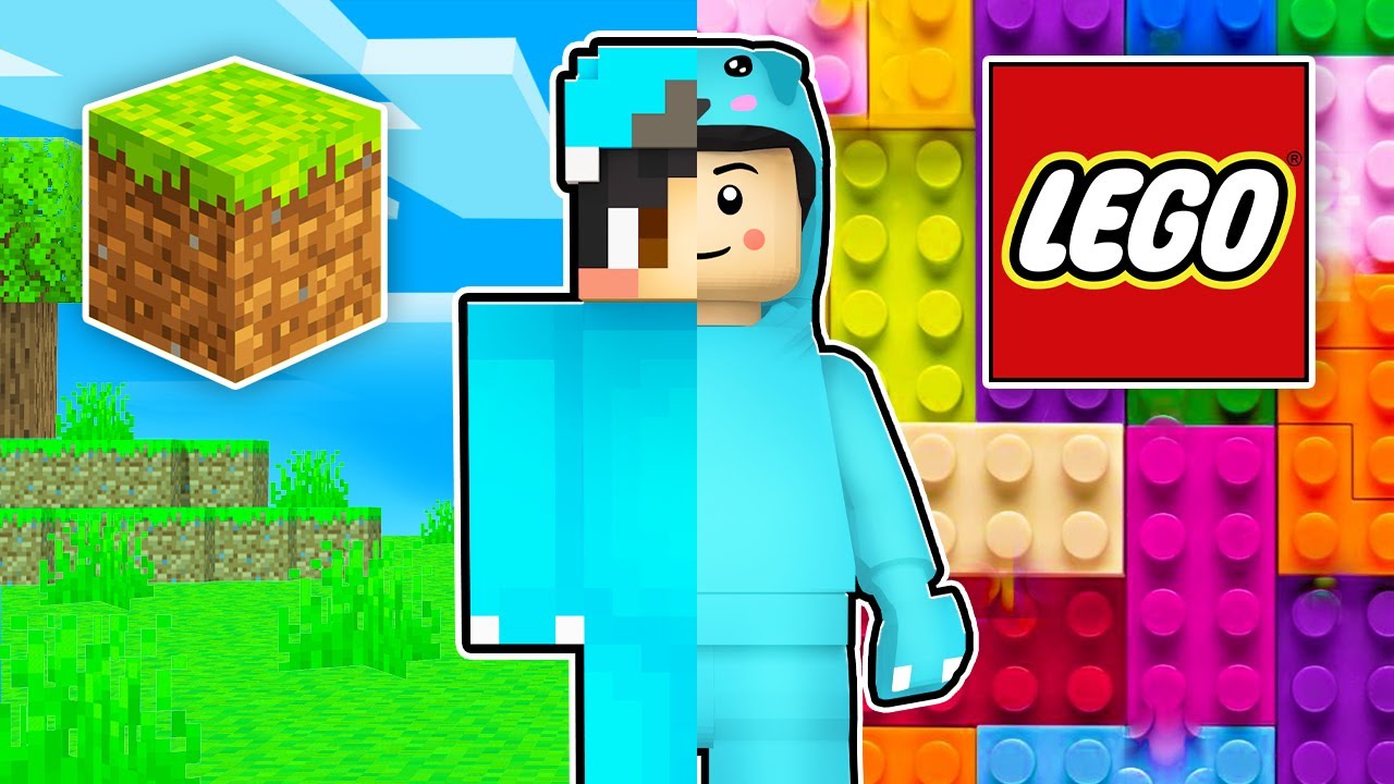 Minecraft BUT Everything Is LEGO! - YouTube