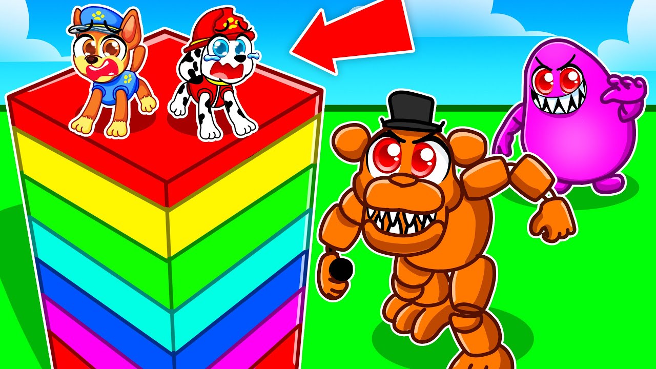 BUILD TO SURVIVE with Chase & Marshall in Roblox! - YouTube