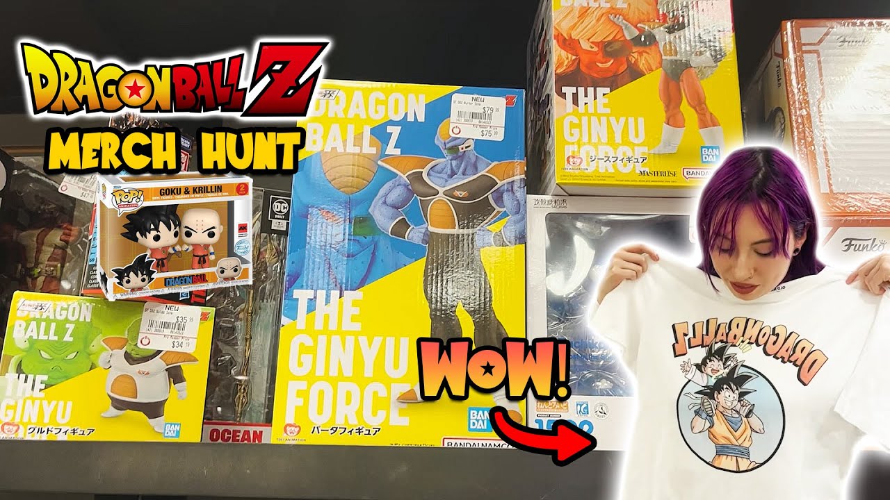 Dragon Ball Merch Hunt - MALL ADVENTURES FOR DRAGON BALL MERCHANDISE ...