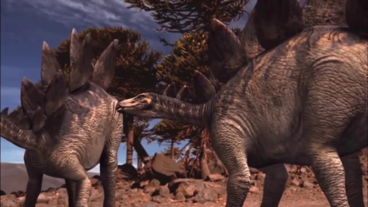when dinosaurs roamed america stegosaurus sounds - YouTube