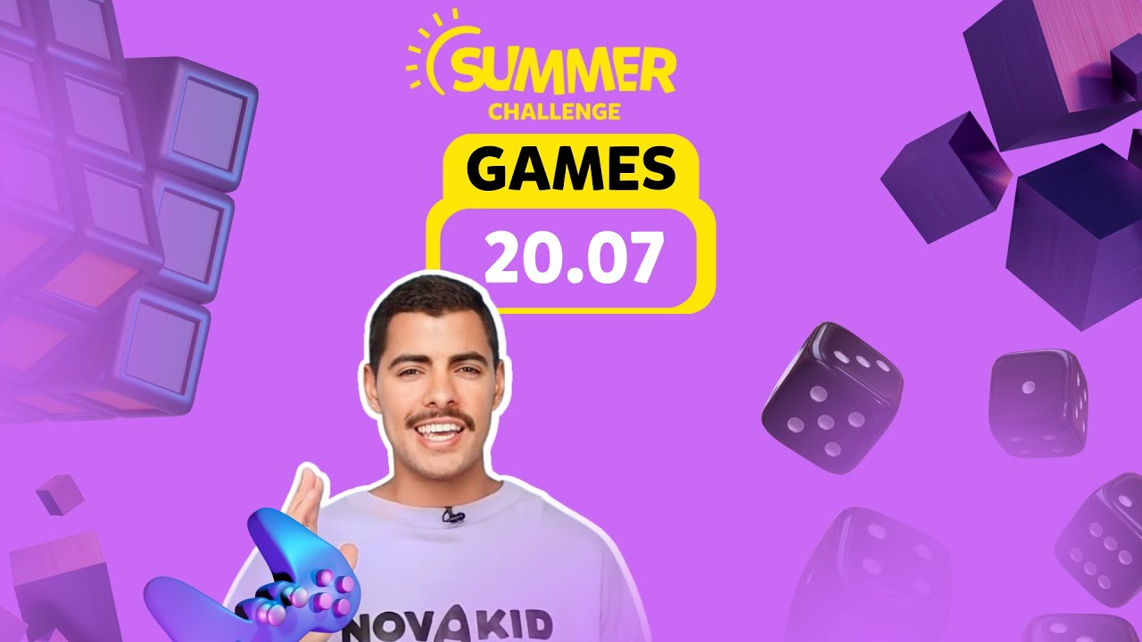 Novakid Summer challenge | Games | #12 - YouTube