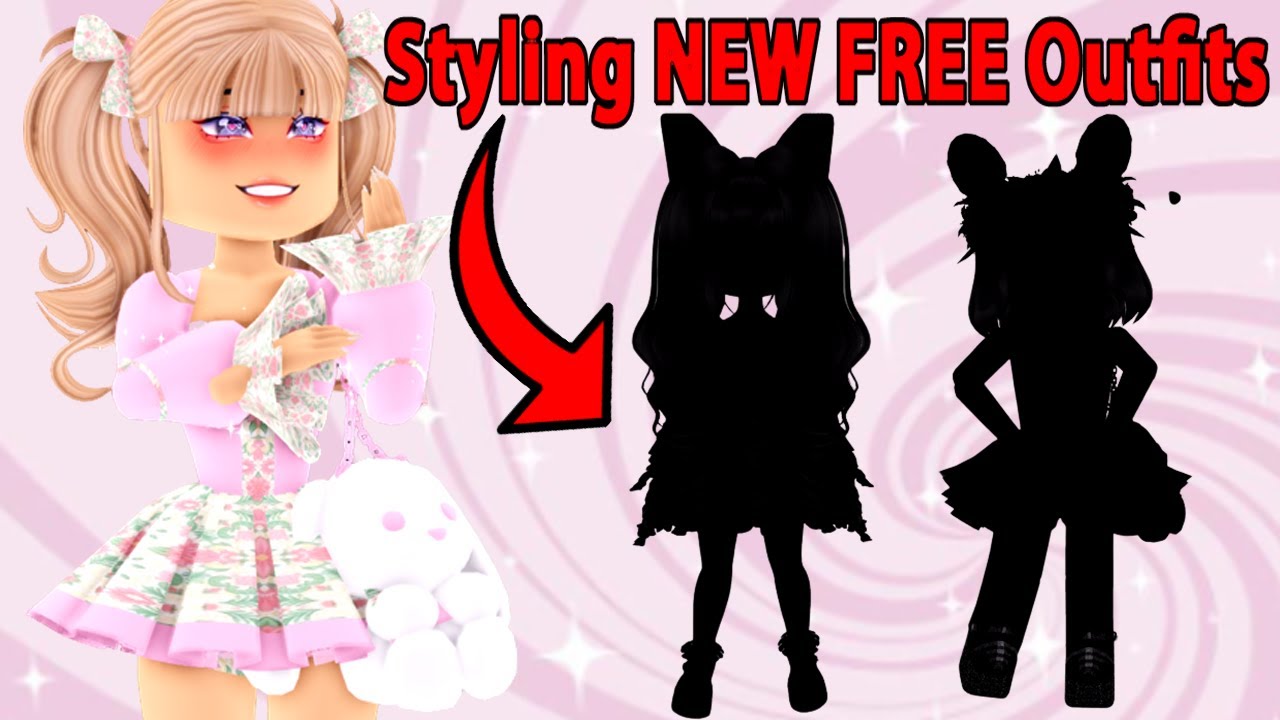 Styling The NEW FREE Outfits In The Easter Spring Update Royale High ...