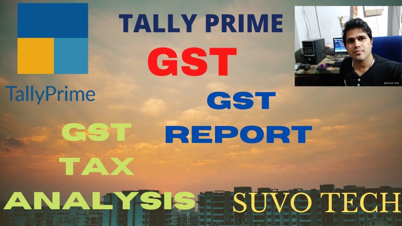how to see gst report in tally prime - YouTube