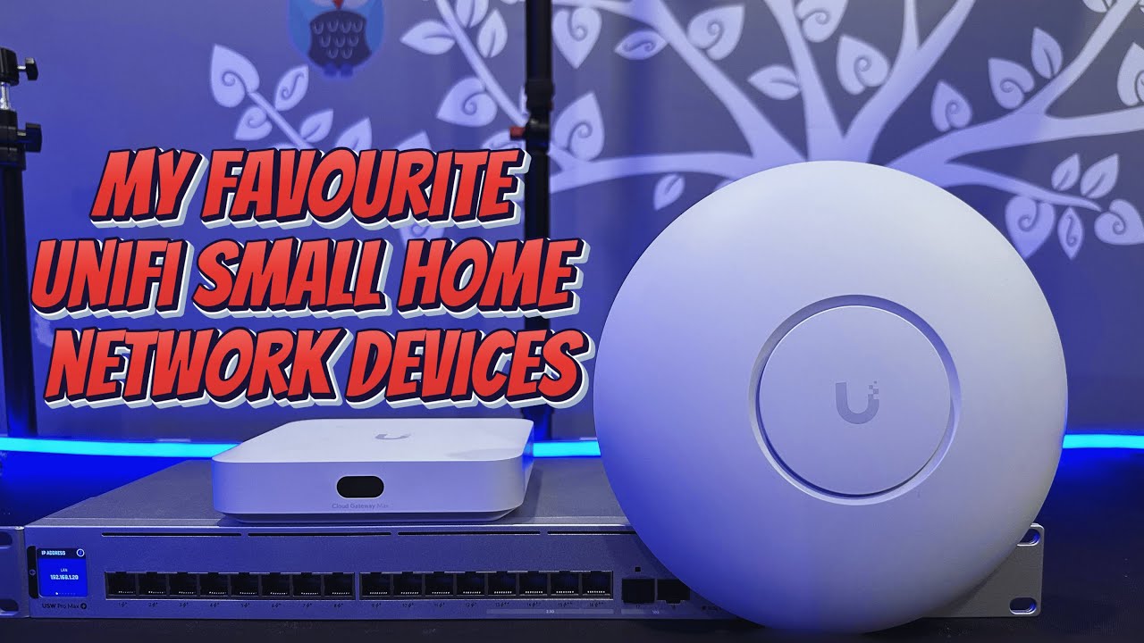 Unifi Perfect small Home network devices - YouTube