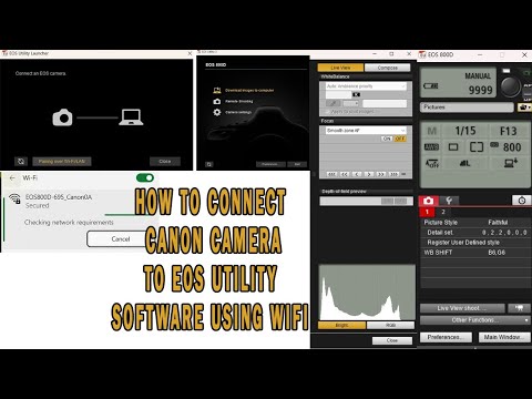 Remote Control Your Canon: EOS Utility Connection Explained" - YouTube