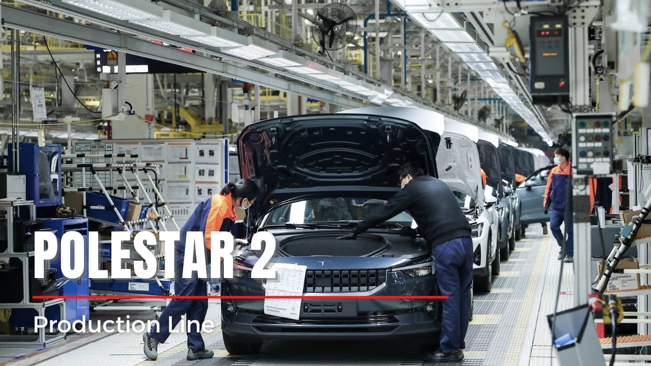 Polestar 2 Production Line - Production at China Volvo's Luqiao Super ...