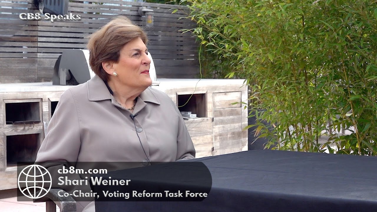 Shari Weiner, a candidate for Manhattan CB8’s Chair, is the guest - YouTube