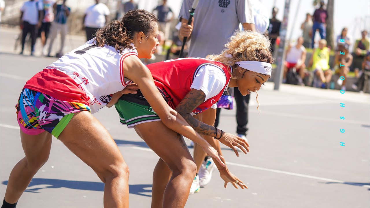 WOMEN"S BASKETBALL All Stars took over VENICE BEACH | BASKETBALL ...