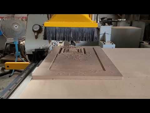 LIH WOEI-wood working CNC machinery, cabinet carving, C axis, HSD aggregate, 4 axis, HSD第四軸角度頭 ...