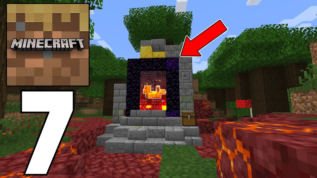 Minecraft Trial - 2024 Survival Gameplay Part 7 - FIXING RUINED PORTAL ...