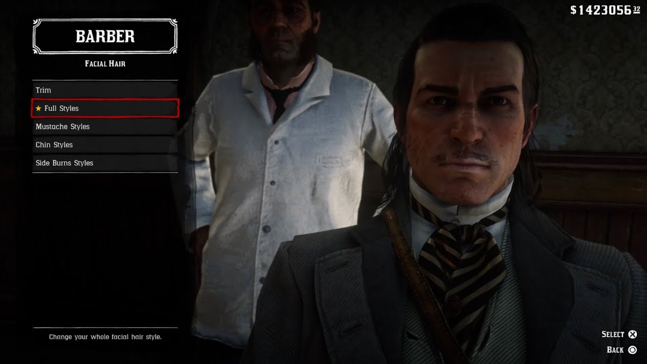 How To Extra Clean Shave Individual Parts In Rdr2 (1.00 Only) - YouTube