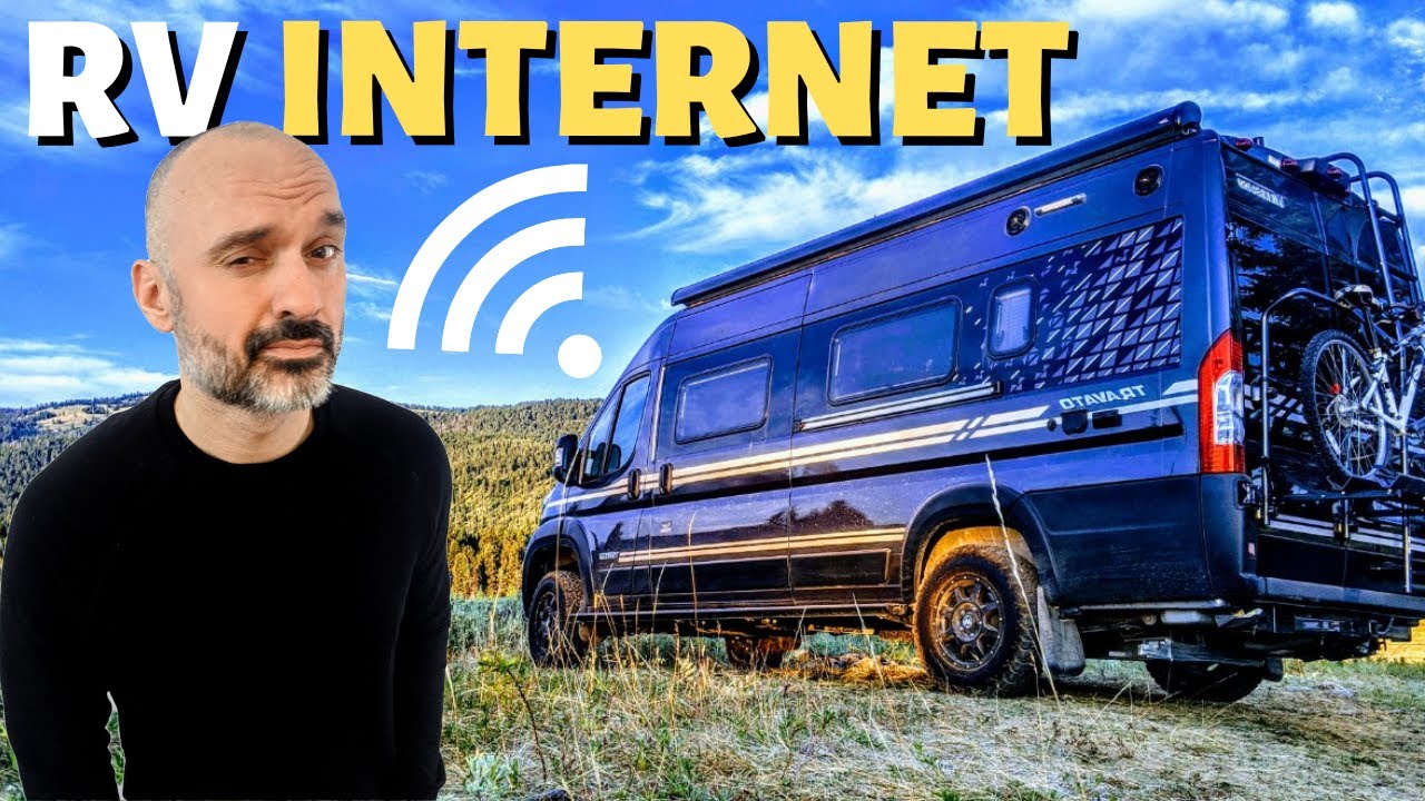How I Get Internet Living in a Van (Easy RV Internet ) - YouTube