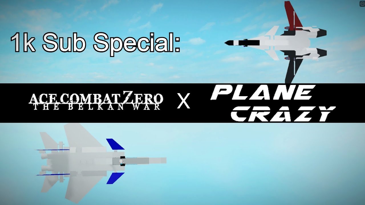 1k sub special: Recreating Ace Combat Zero in Roblox Plane Crazy - YouTube