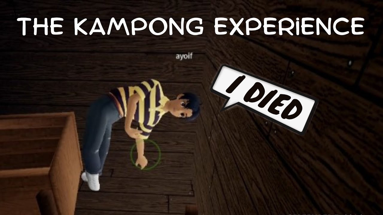 Roblox KAMPONG (Horror Game) - YouTube