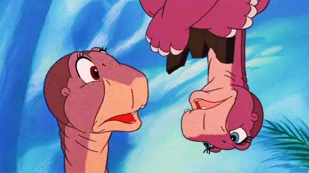 The Land Before Time 4 | Littlefoot Meets Ali (Eu Portuguese) - YouTube