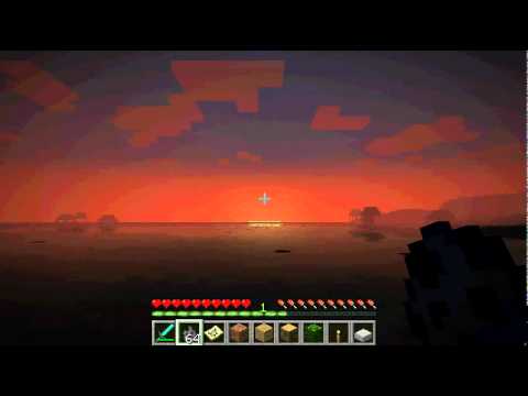 Sunset on Minecraft With Water Shader! - YouTube