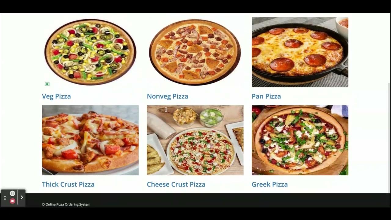 Online Pizza Ordering System Project | Spring Boot ReactJS Project Tutorial - YouTube