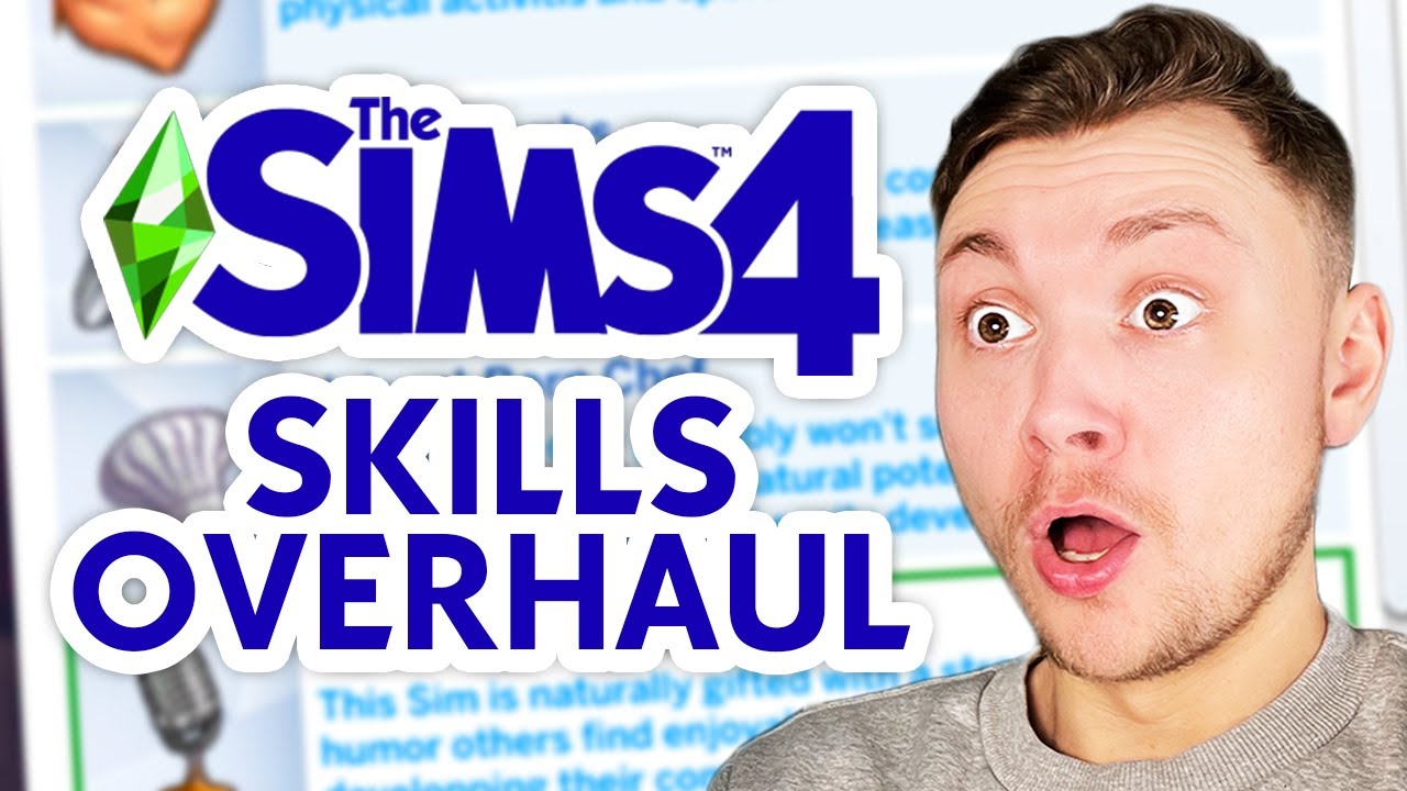 This Sims 4 Skills overhaul is literally incredible! (Talents & Weaknesses) - YouTube