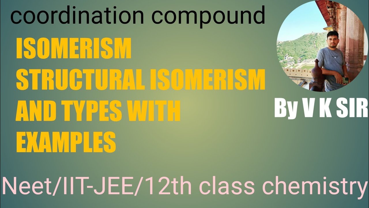 Isomerism /Coordination compound structural isomerism and it's types ...
