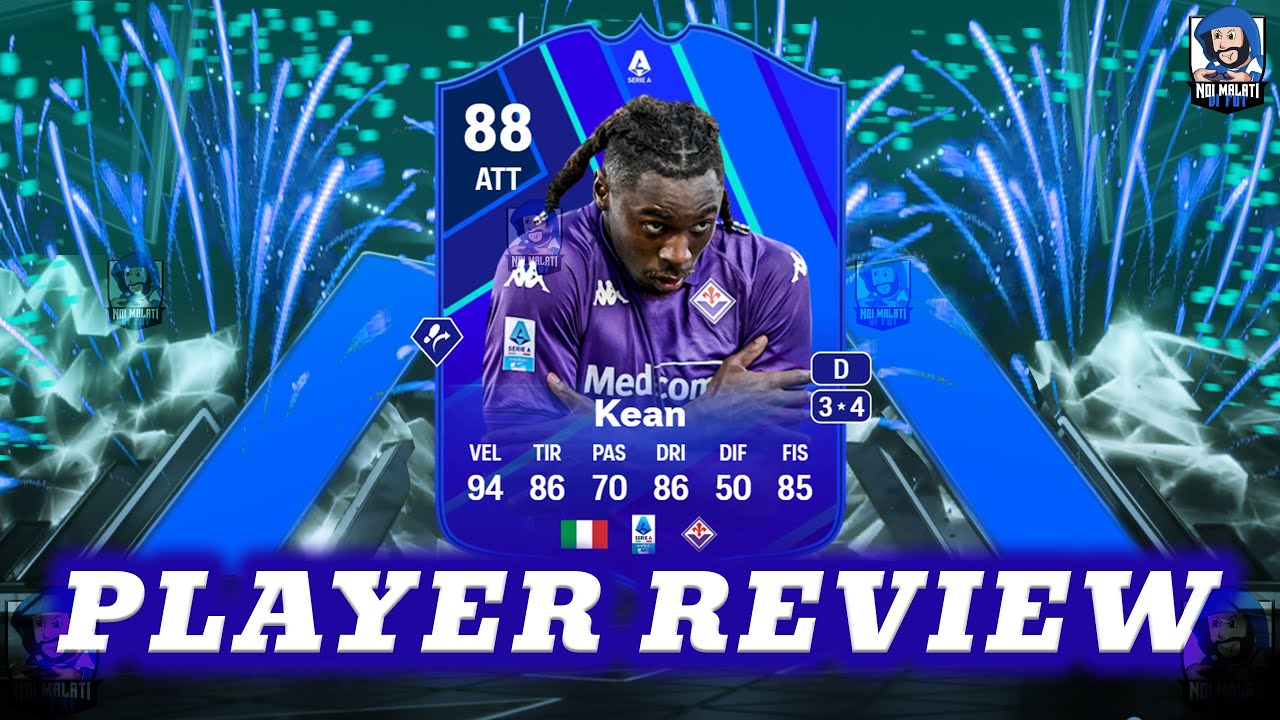 MOISE KEAN 88 SBC - POTM Serie A| #FC 25 Review (ITA) - YouTube