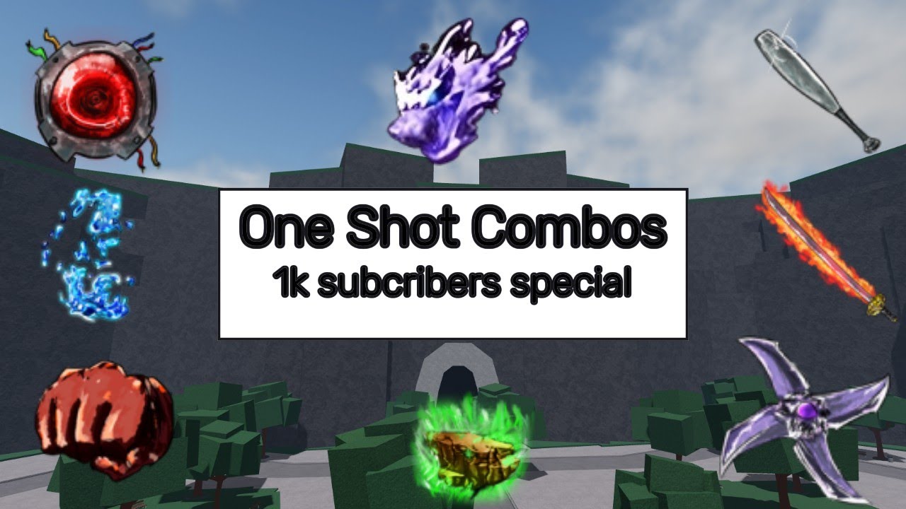 One shot combo for every character in Tsb (1K sub special) - YouTube