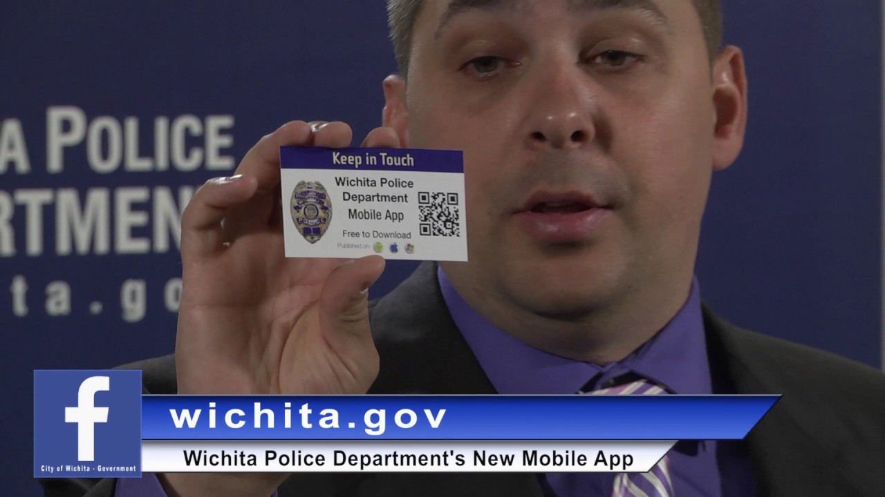 City of Wichita - Wichita Police Department's New Mobile App - YouTube