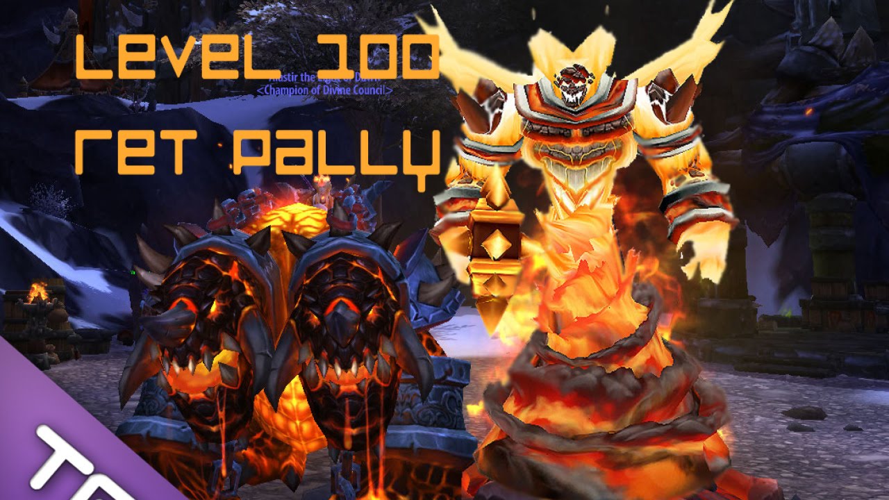 WoD Molten Core Level 100 - Ret Paladin POV - YouTube
